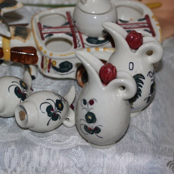 Pico | Accents | Complete Vintage Pico Donkey Wagon Condiment | Poshmark